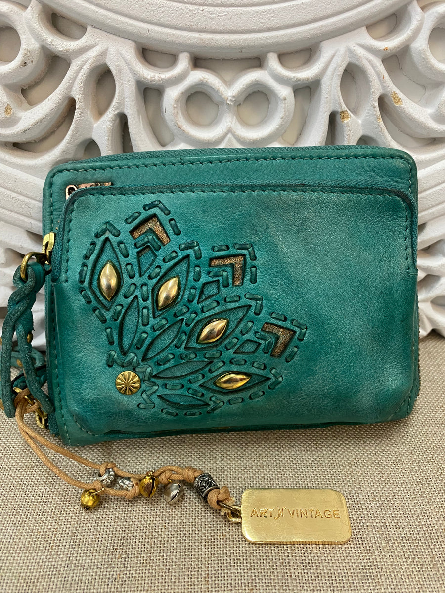 Kali Wallet - Teal – Berry Lush Designs